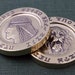 King Conan Golden Lion of Aquilonia, Solid Brass Fantasy Coin, - Etsy