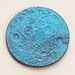 Blue Moon Coin 1 Anodized Blue Niobium the Perfect Realistic Celestial ...