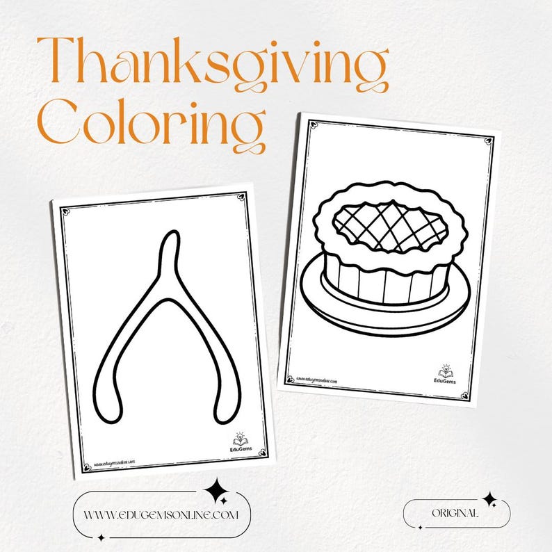 Thanksgiving Coloring Pages for Kids – Printable Activity Pack – Fun ...