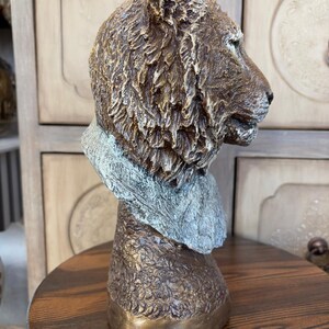 Handmade Gold Tiger Head Bust: Modern Safari Decor - Etsy