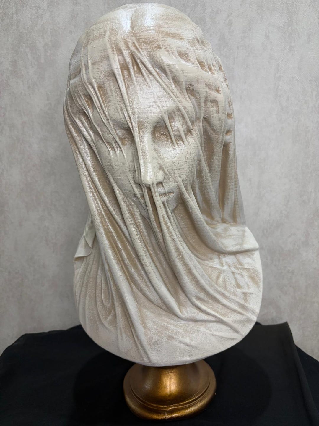 Veiled Virgin Mary Statue, Catholic Home Offıce Decor, Easter Gift, - Etsy