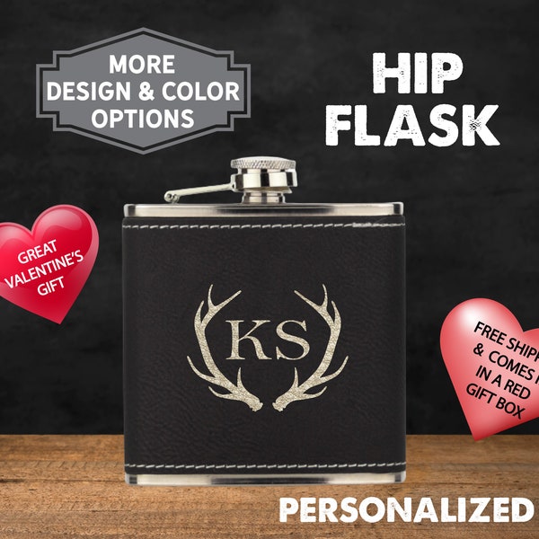 Hunting Flask - Etsy