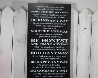 Be Kind Anyway | Etsy