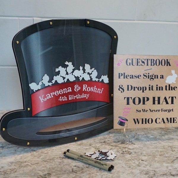 Magic Rabbit Top Hat - Etsy