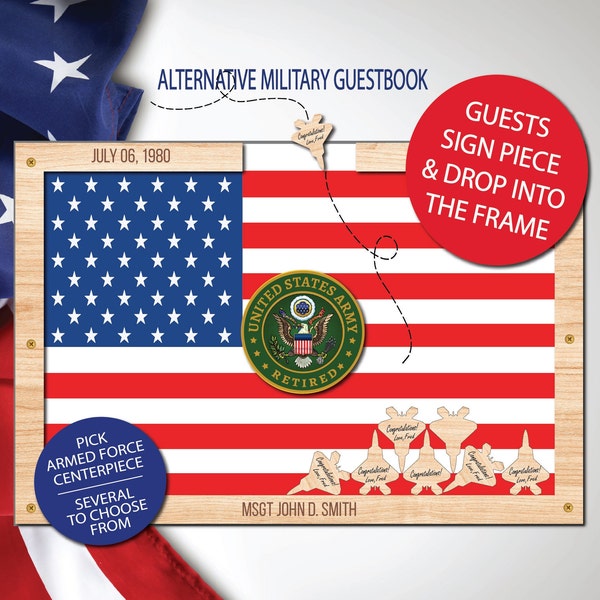 Military Retirement - Etsy