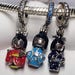 925 Silver Japanese Geisha in Kimono Dangle Charm for Bracelets ...