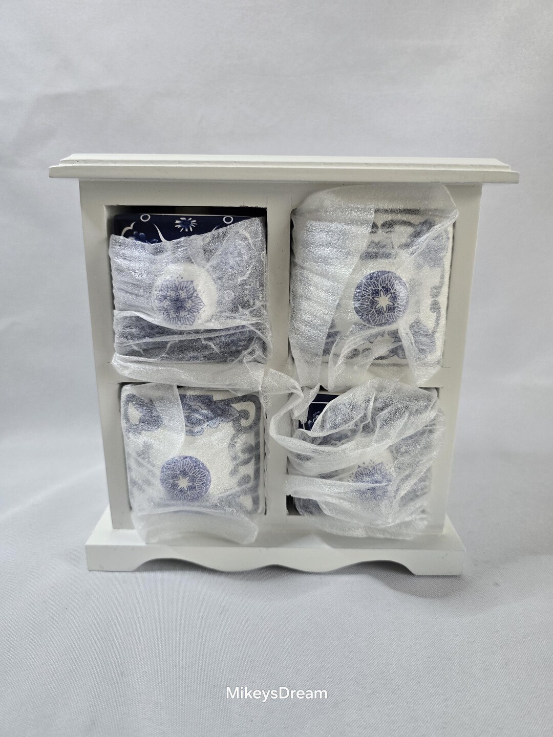 Ceramic 4-drawer Mini Chest - Etsy