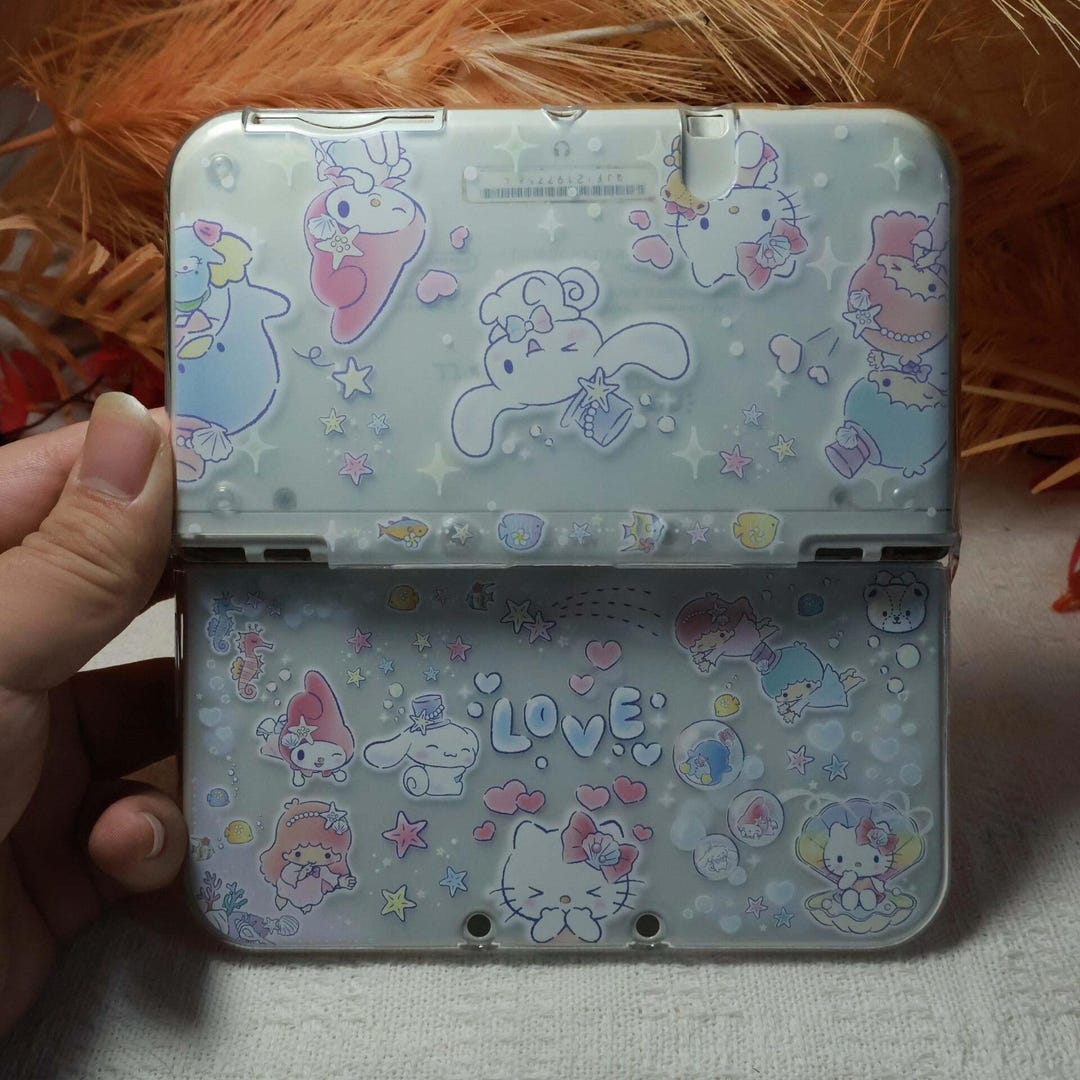 Cute Kawaii Anime Nintendo DS Case | Pastel Cartoon Hard Shell Cover ...