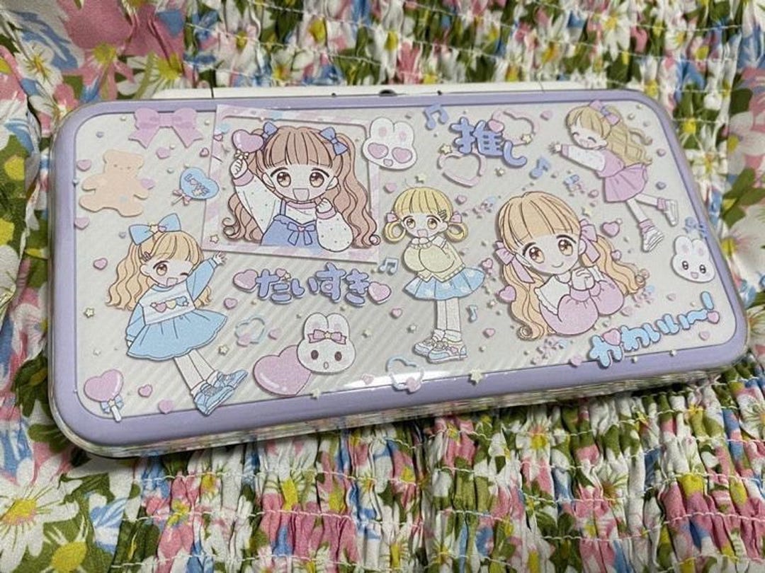 DIY Cute Girl 3ds Nds Case Full Model Series, Anime Cartoon Handmade ...