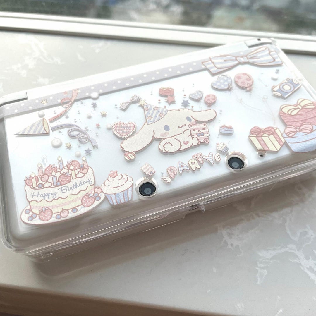 DIY Cinnamoroll 3ds Nds Case Full Model Series, Anime Cartoon Handmade ...