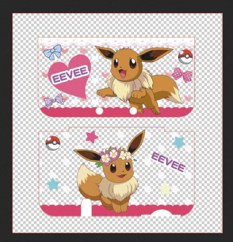 Eevee Pokémon 3DS/NDS Case, Anime Protective Cover - Etsy Canada