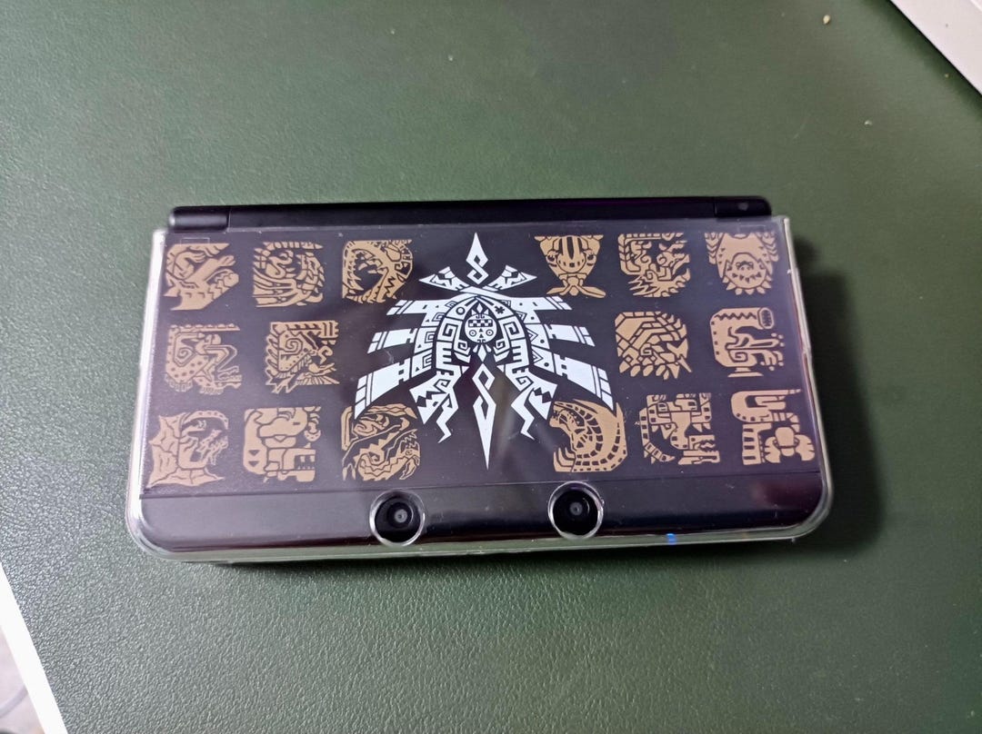 DIY Monster Hunter 3ds Nds Case Full Model Series, Anime Cartoon ...