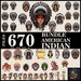 670 Files Native American Mega Bundle | Tribal Chief PNG | Indian Skull ...