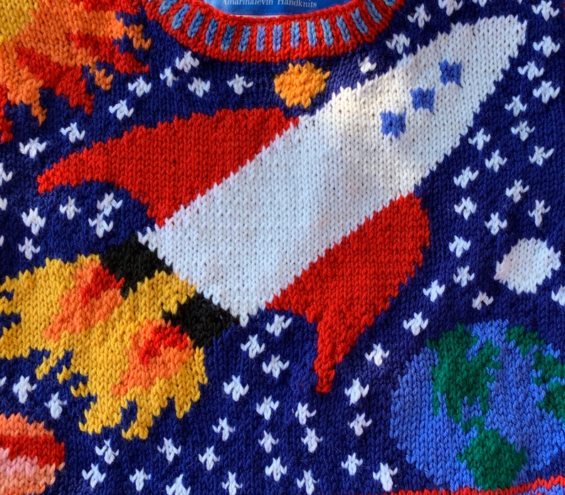 Knitting Pattern: Rocket Three Years - Etsy