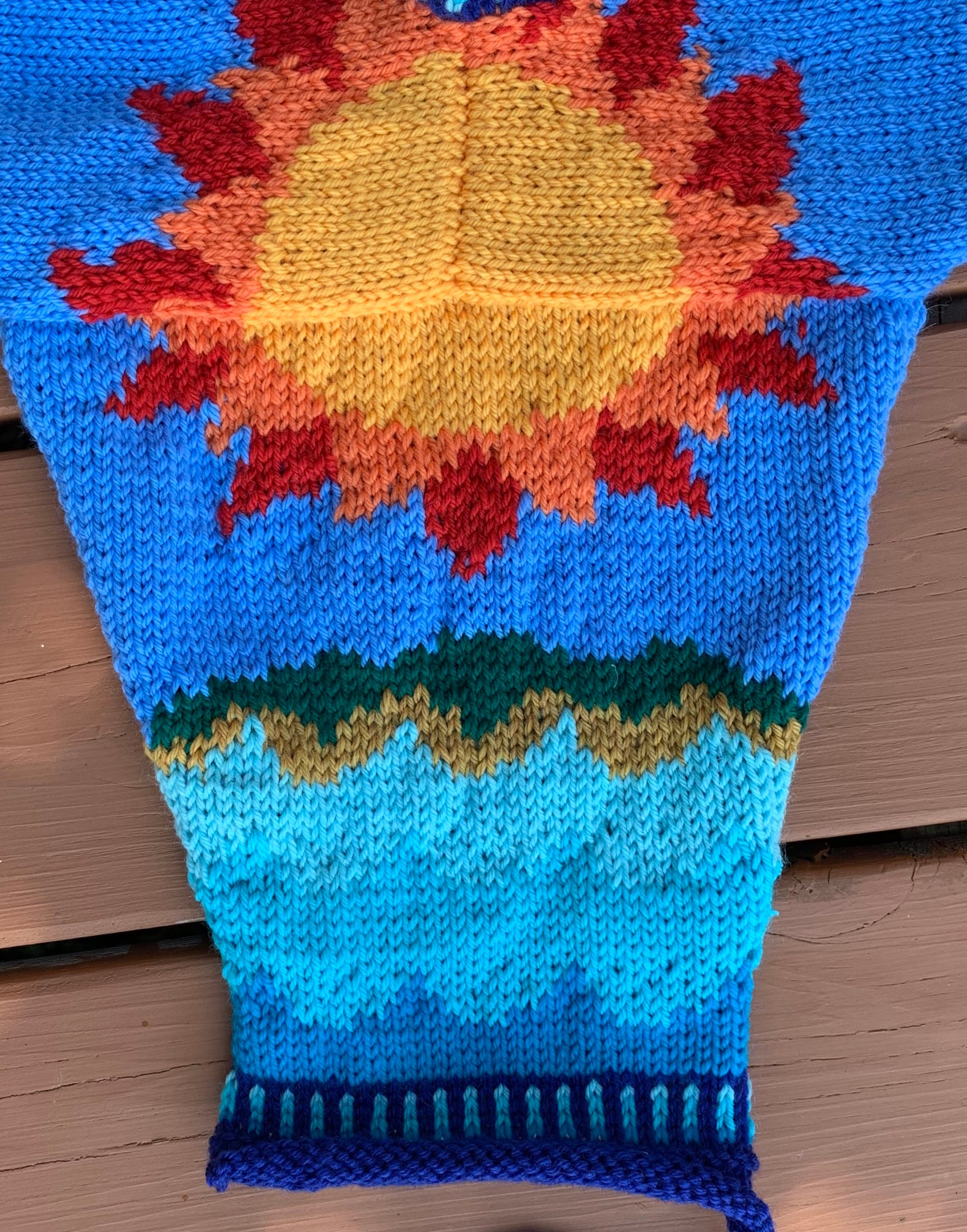 Knitting Pattern: Lighthouse Size One Year With Vests or Sleeves - Etsy