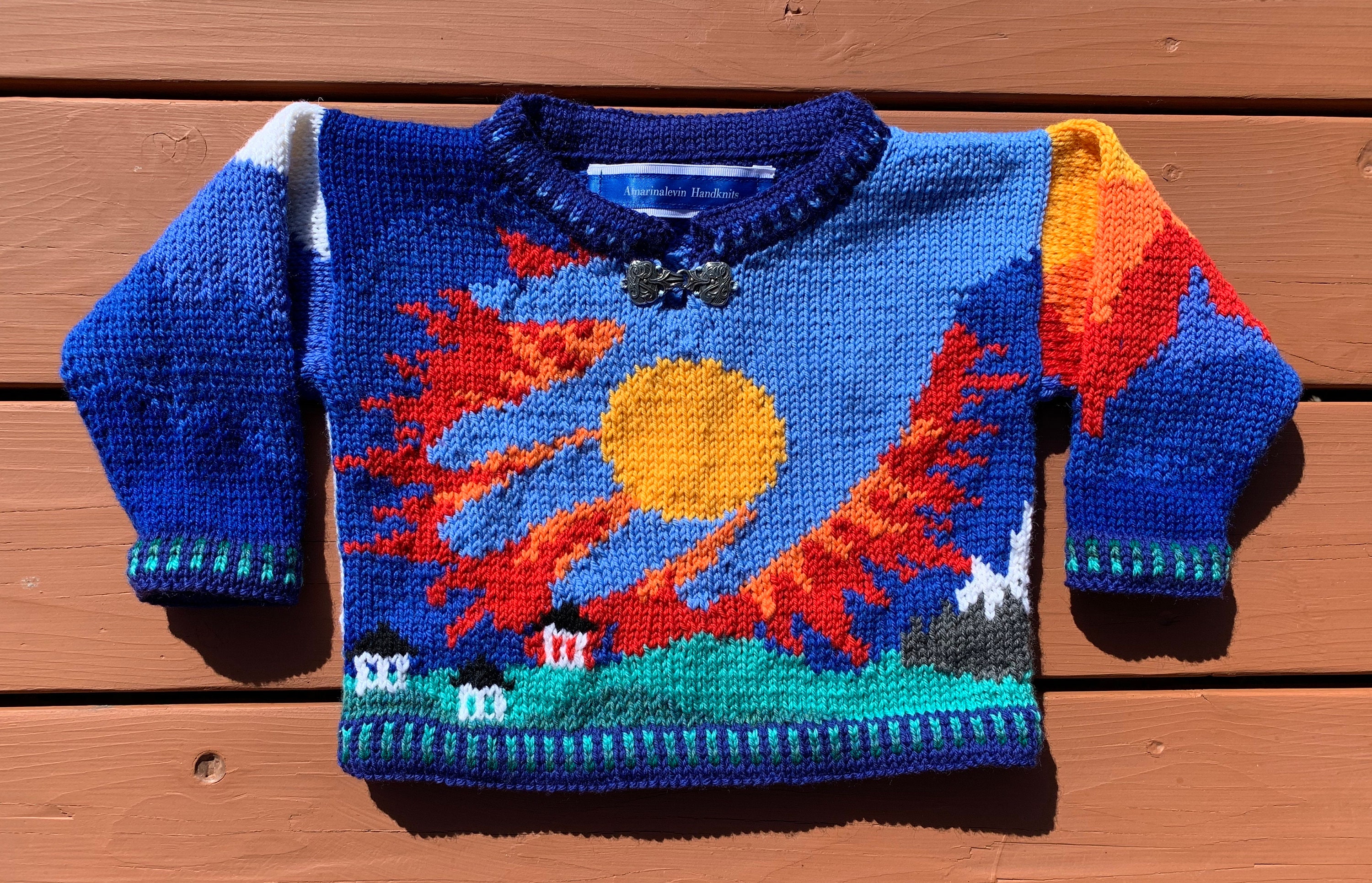 Moon Knitting Pattern