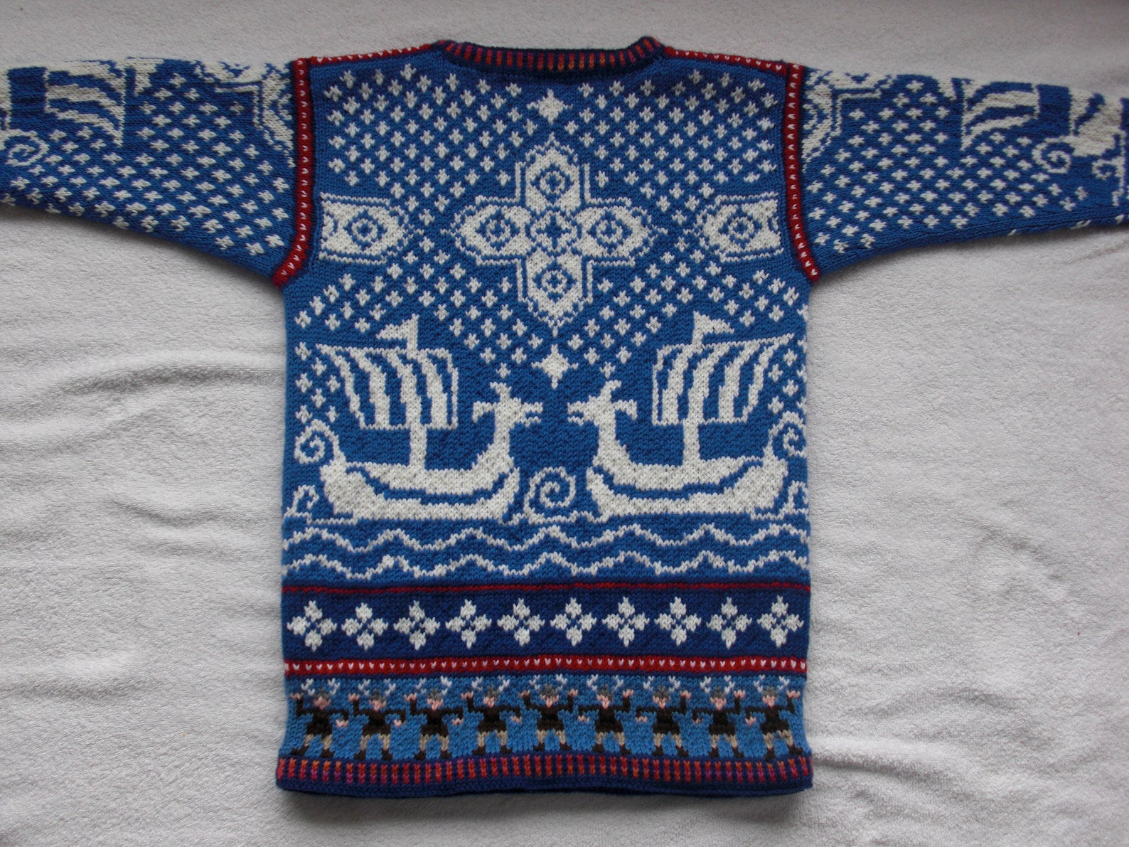 Knitting Pattern Viking Ship Eleven Years - Etsy