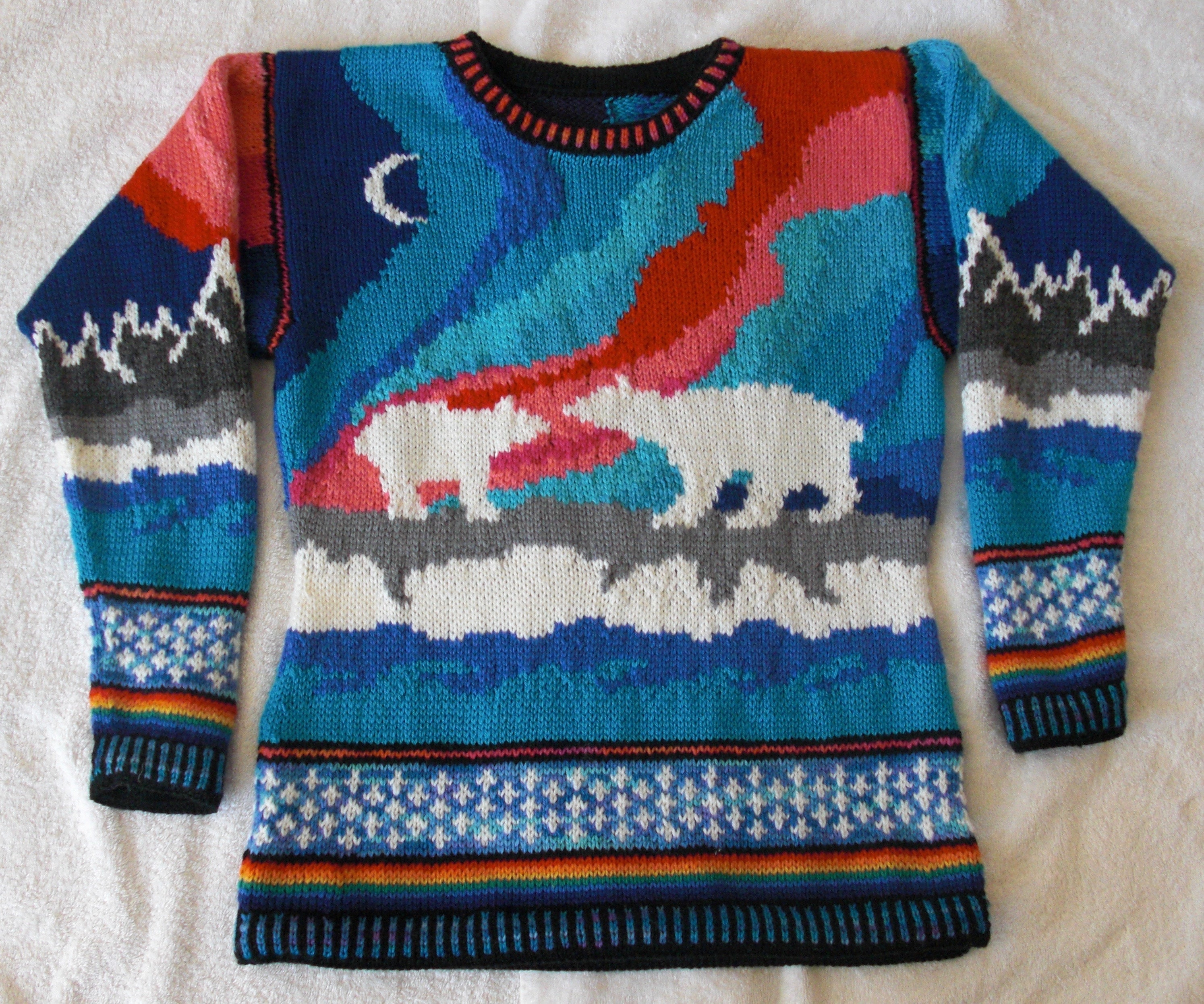 Knitting Pattern Aurora Eleven Years - Etsy