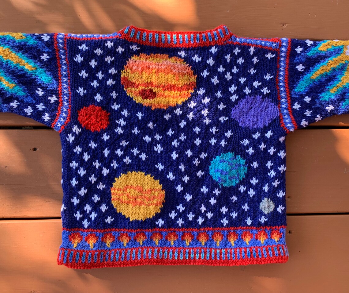 Knitting Pattern: Rocket Three Years - Etsy Australia