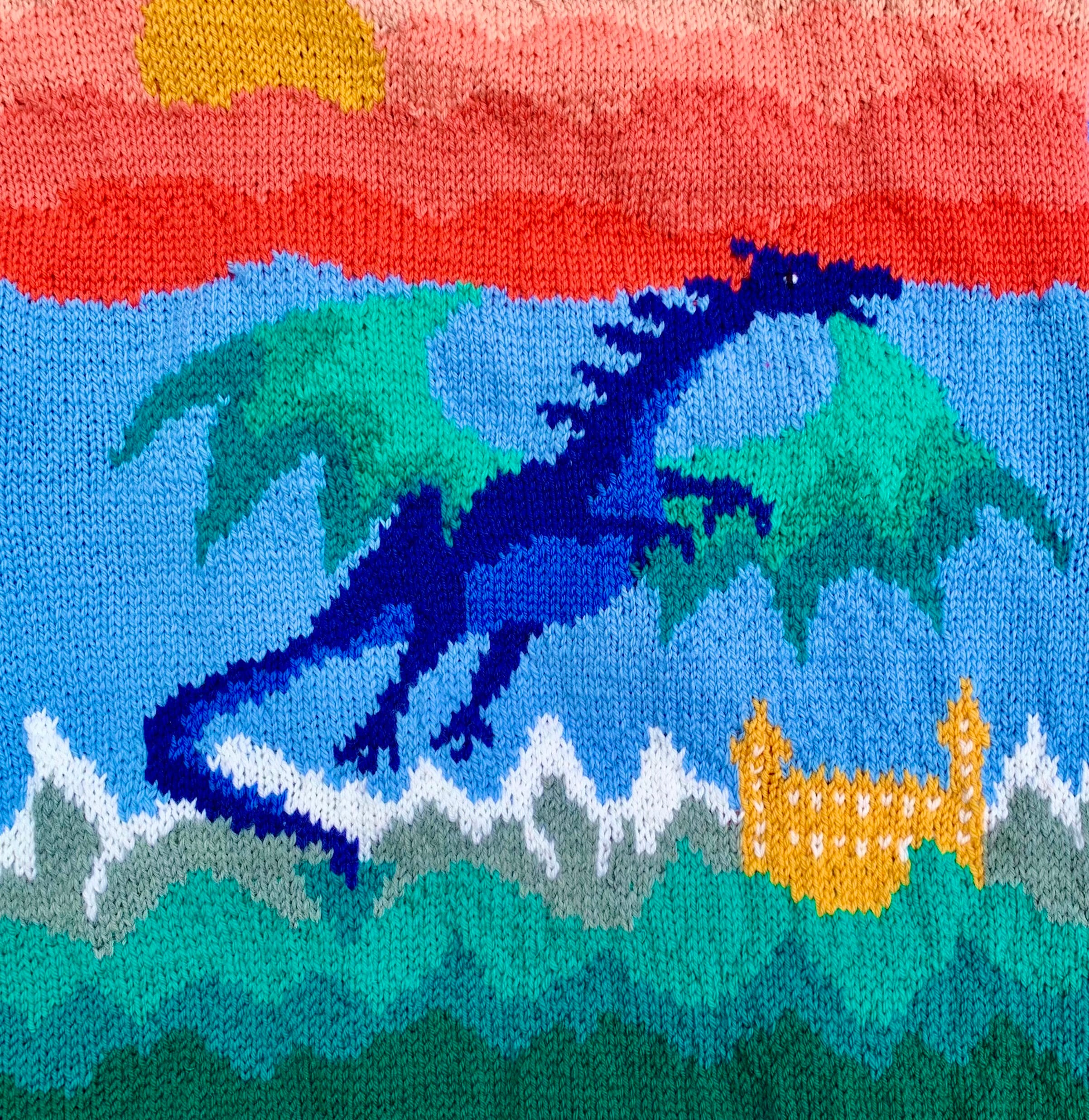 Knitting Pattern: Dragons Adult - Etsy