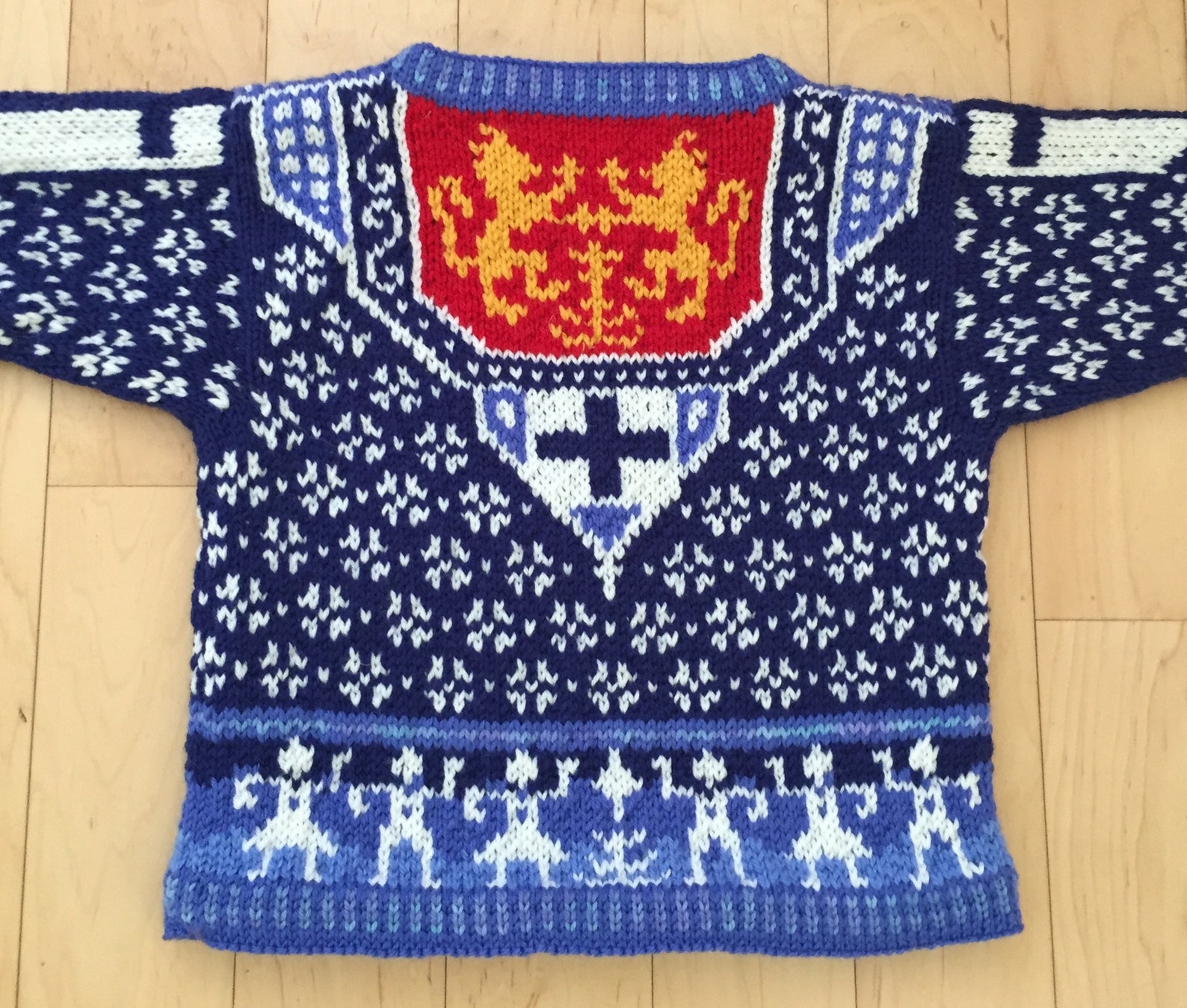 Knitting Pattern Finnish Shield Two Years - Etsy