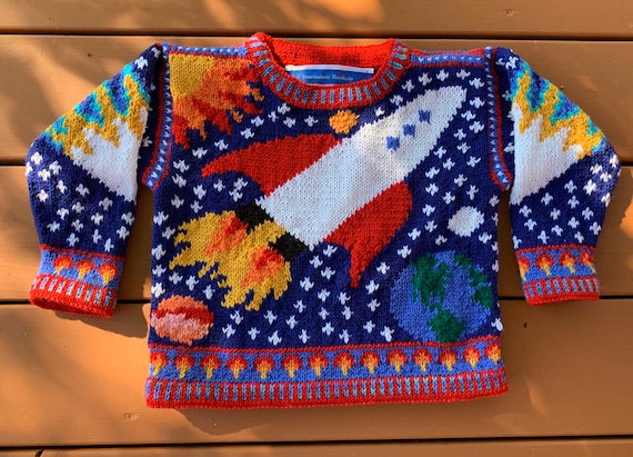 Knitting Pattern: Rocket Three Years | Etsy