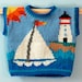 Knitting Pattern: Lighthouse Size One Year With Vests or Sleeves - Etsy