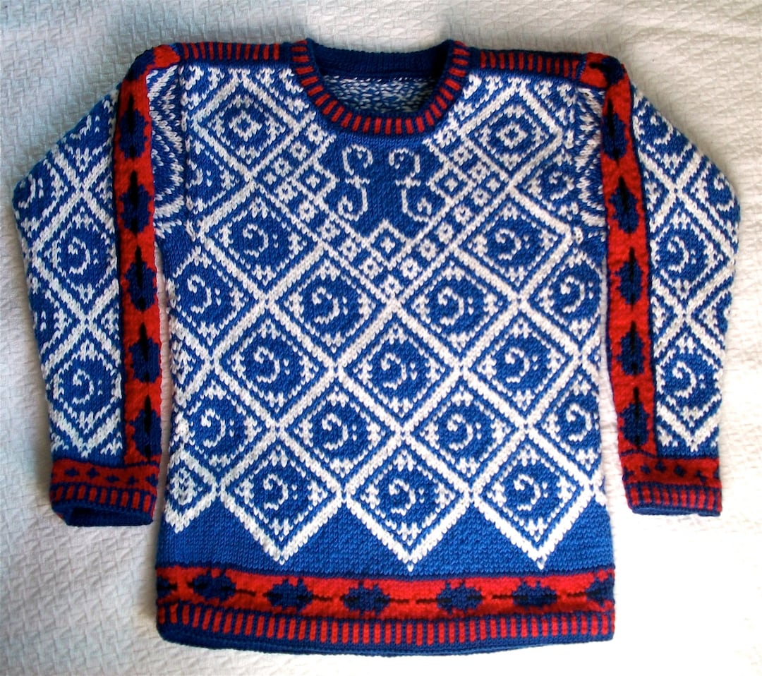 Knitting Pattern: Cello Size Seven Years - Etsy