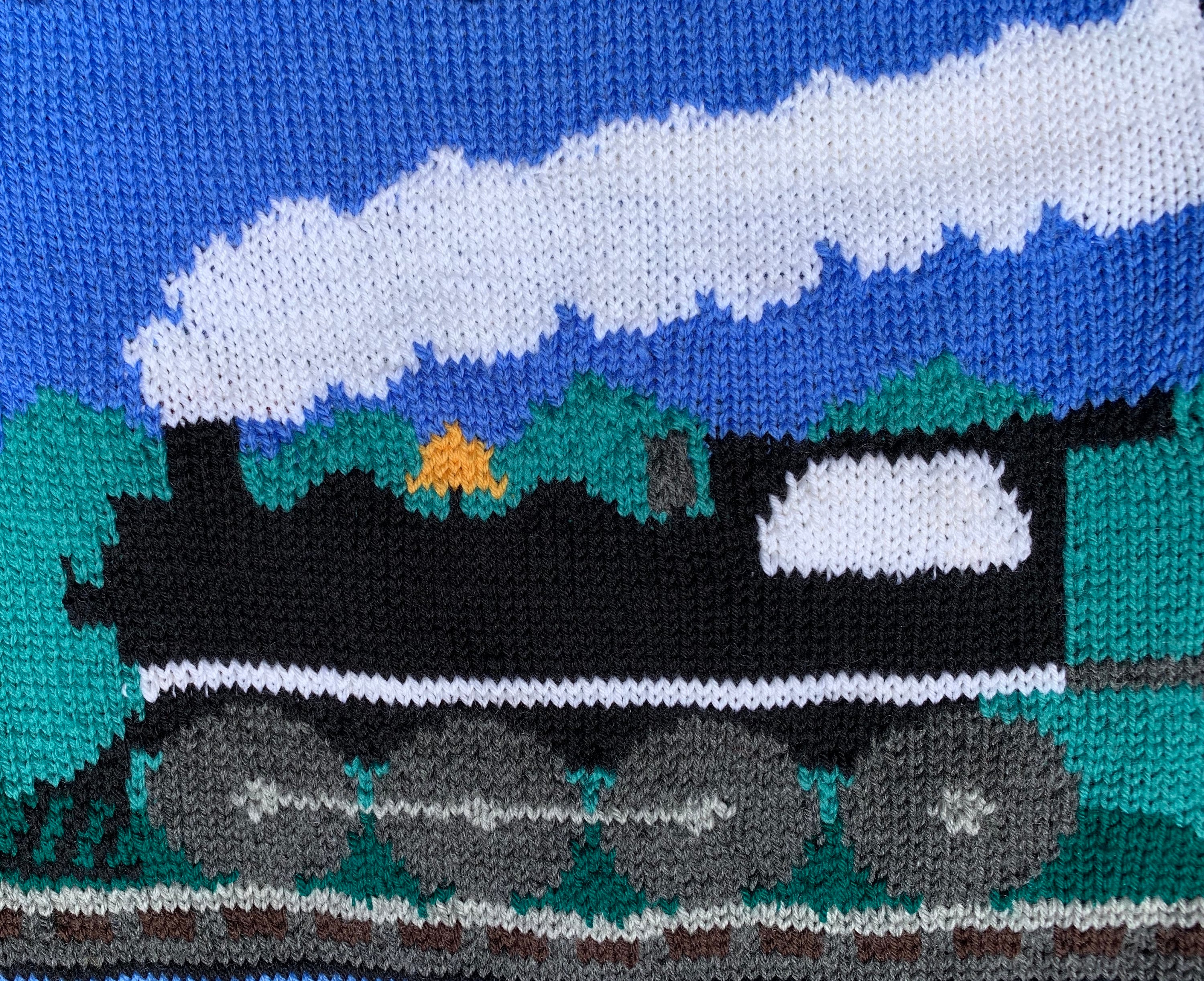 Knitting Pattern: Trains Size Five Years - Etsy