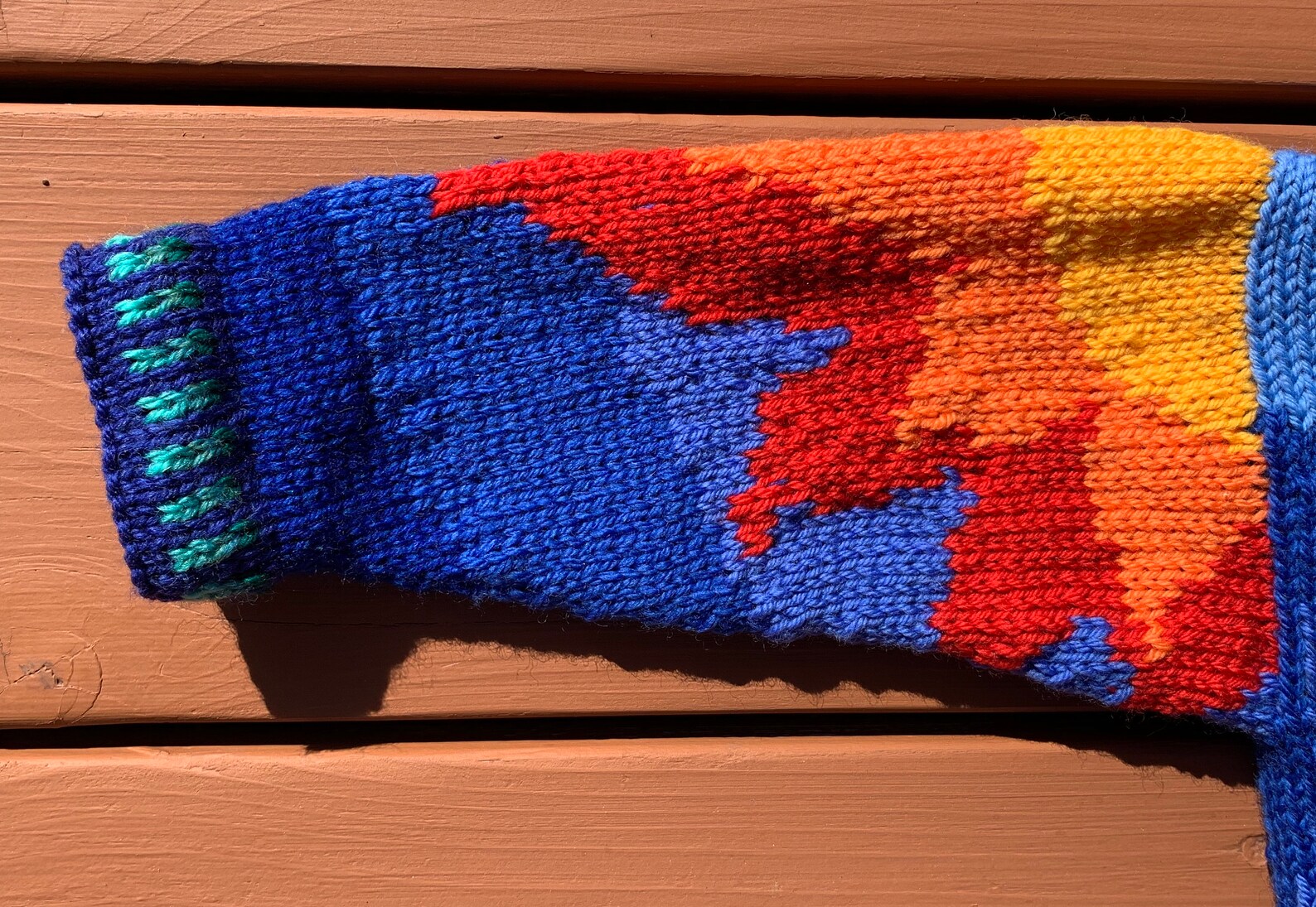 Knitting Pattern: Sun and Moon Sweater Size One Year - Etsy