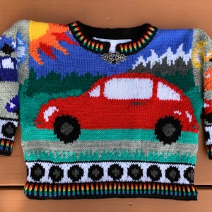 Knitting Pattern: Beetles Sweater Two Years - Etsy