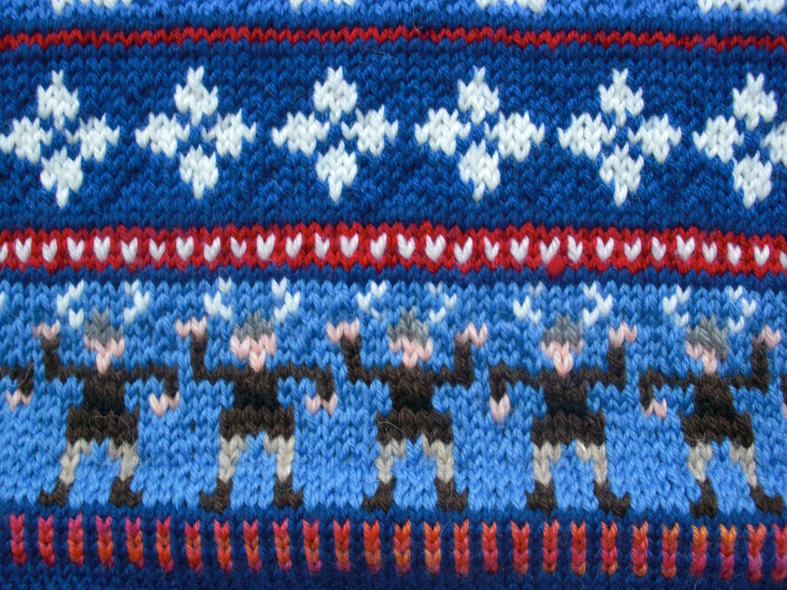 Knitting Pattern Viking Ship Eleven Years - Etsy