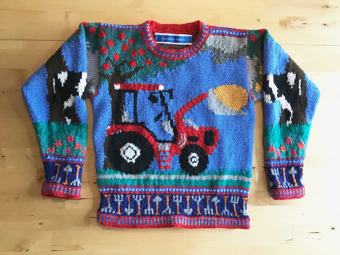 Knitting Pattern: Tractor Seven Years - Etsy