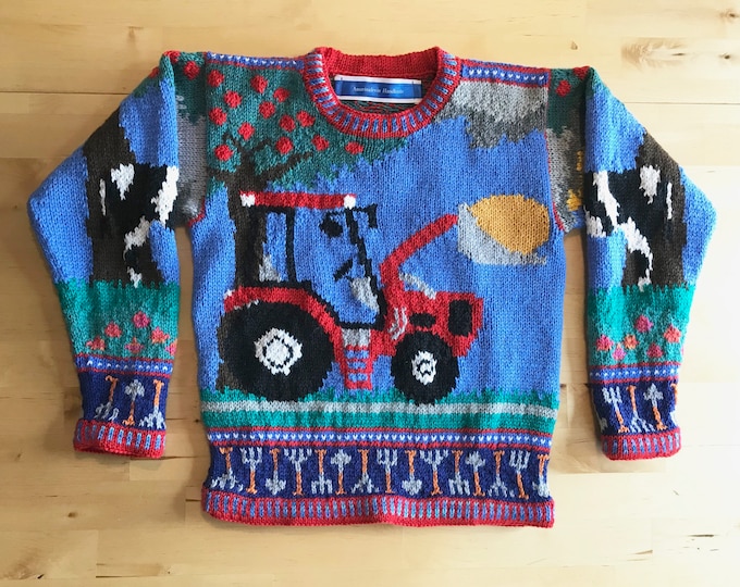 Knitting Pattern: Tractor Seven Years - Etsy
