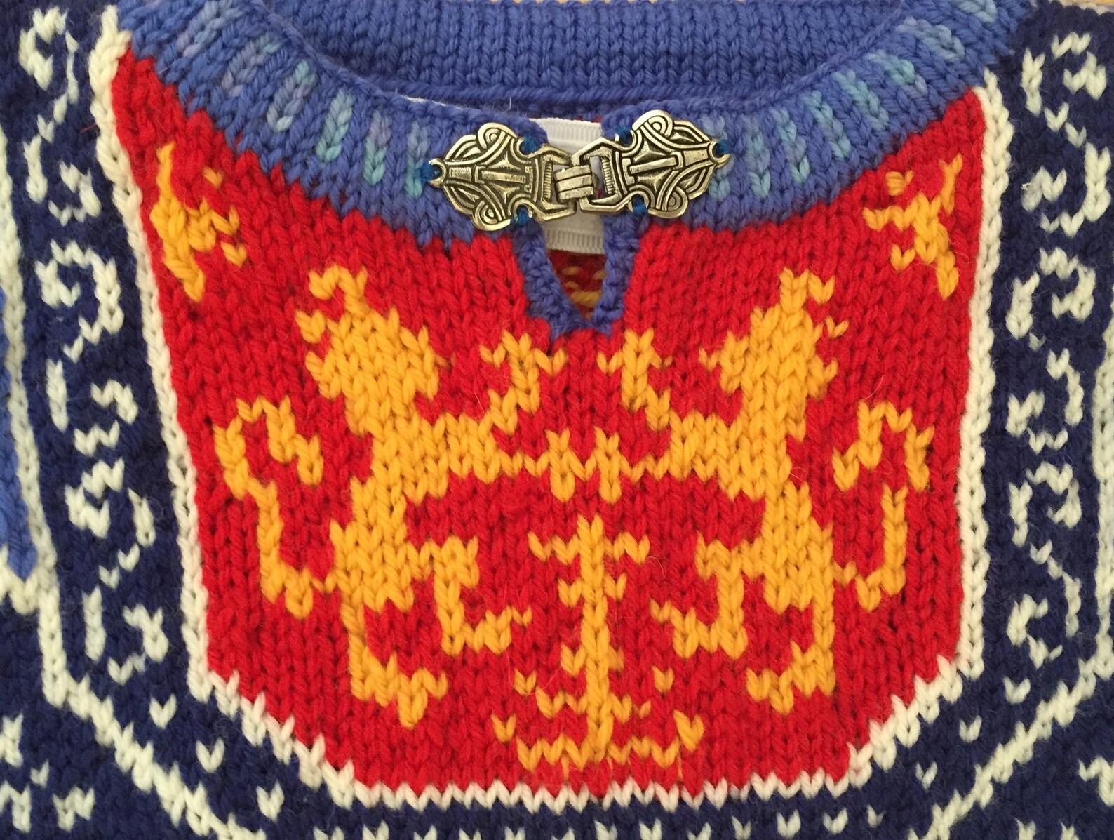 Knitting Pattern Finnish Shield Two Years - Etsy