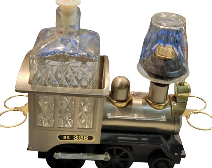 Vintage Train Decanter Music Box: Plays "how Dry I Am" - Etsy