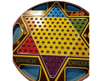 Chinese Checkers Tin - Etsy