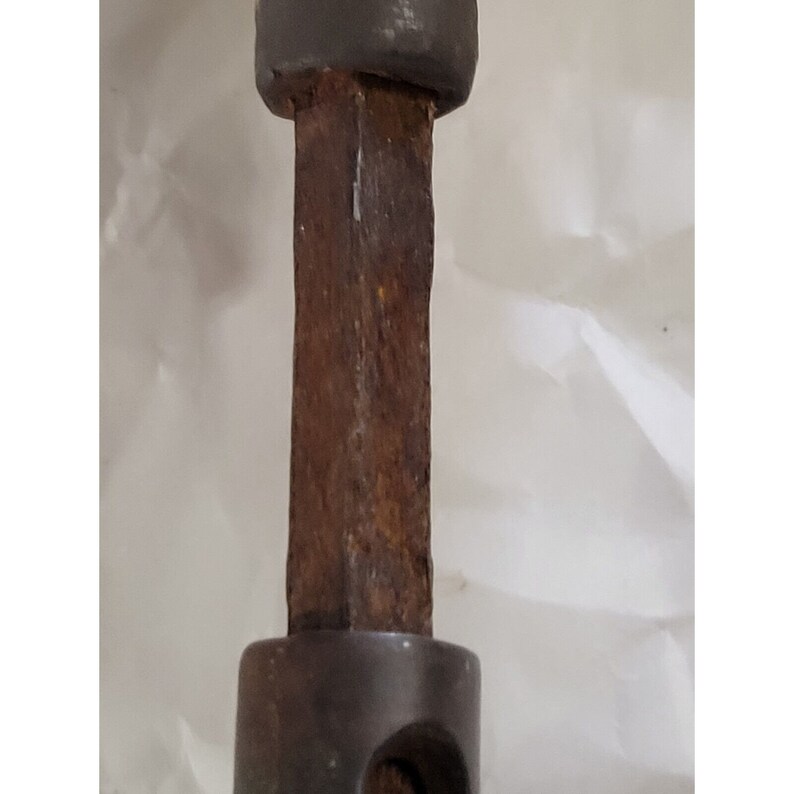 Door Knob Handle Set Spindle Vintage White Porcelain - Etsy