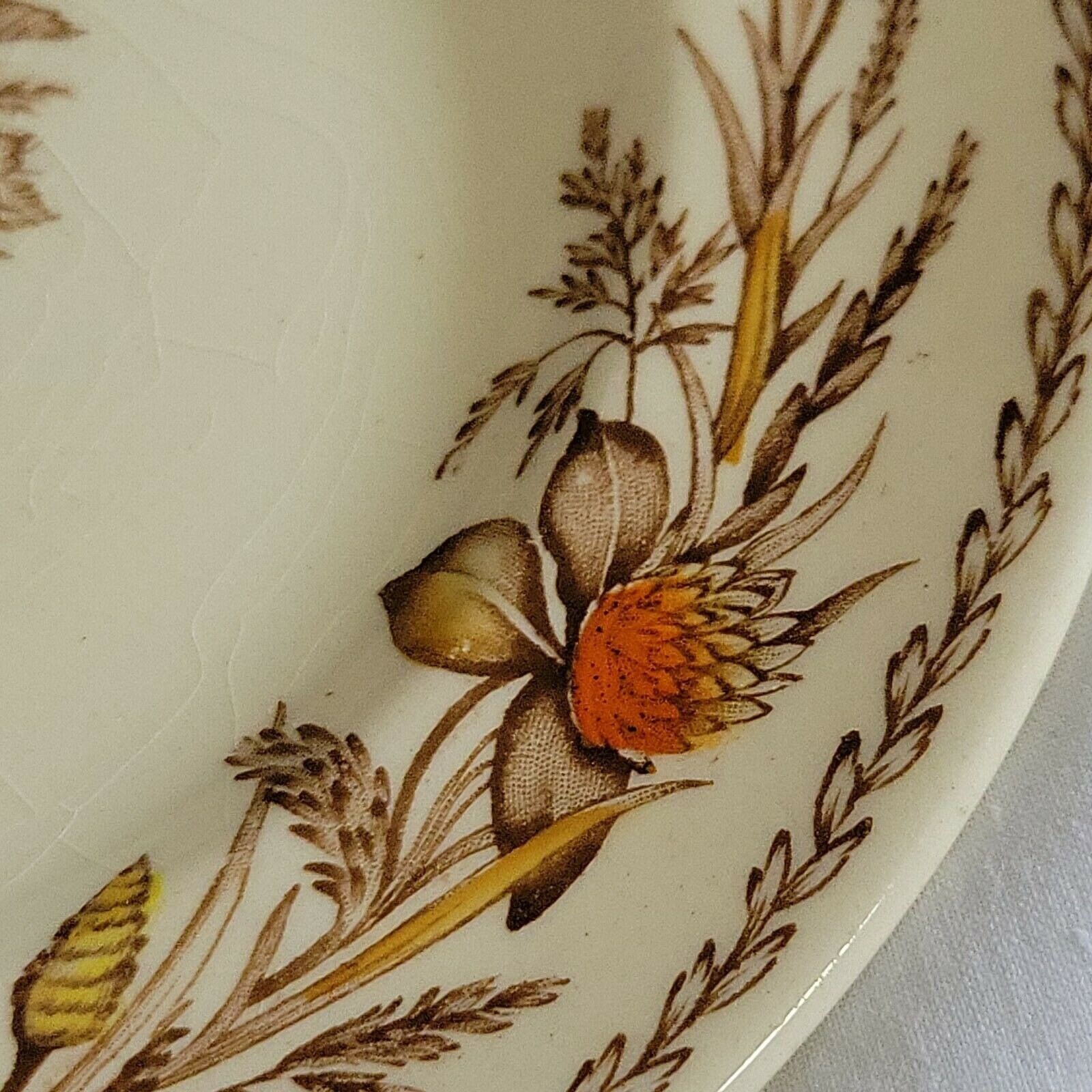 Vintage Victorian Johnson Brothers Old English Clover Bread Butter ...