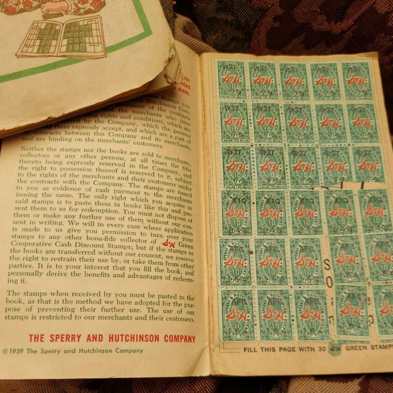S and H Green Stamps - Etsy
