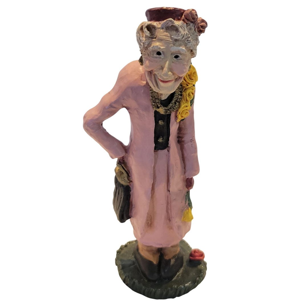Crunkleton Grandma Mattie Figurine by Hanford Limited Reproduction 1991 ...