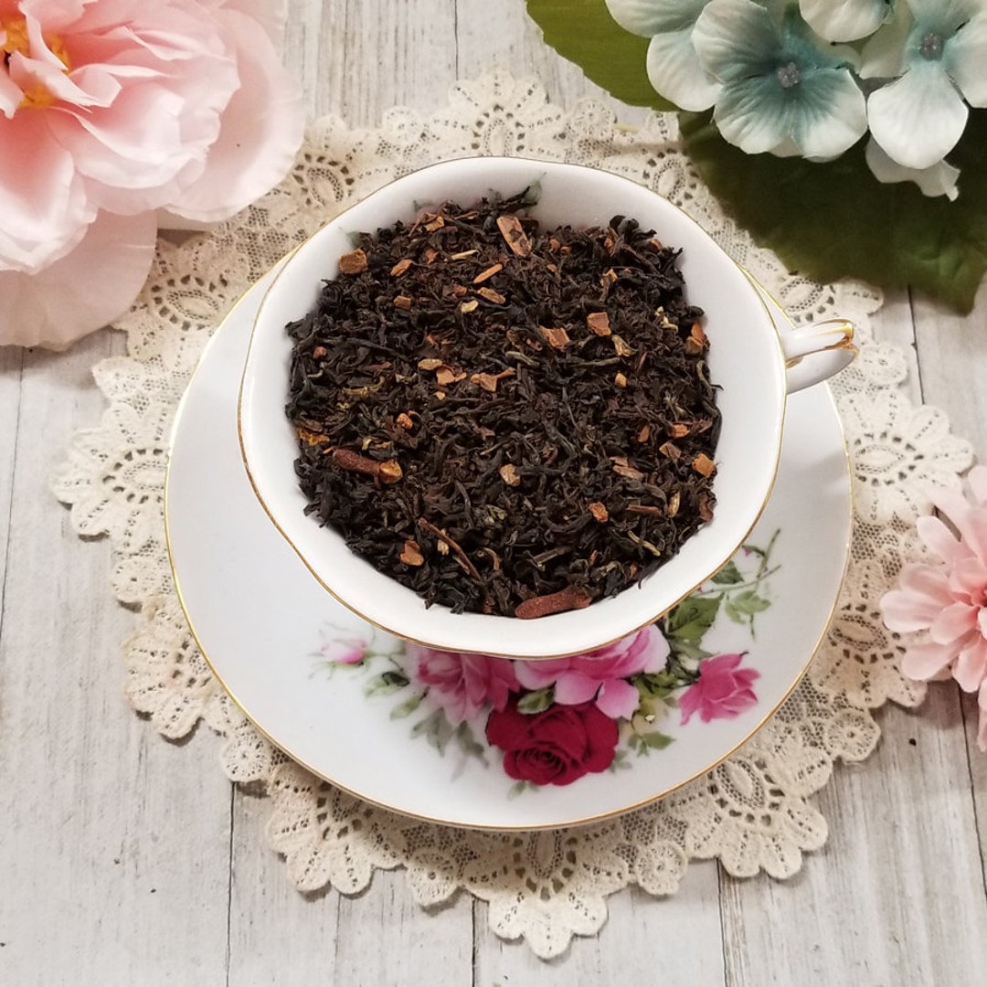 Organic Orange Spice Tea, Certified Organic Herbal Tea, Loose Leaf Tea ...