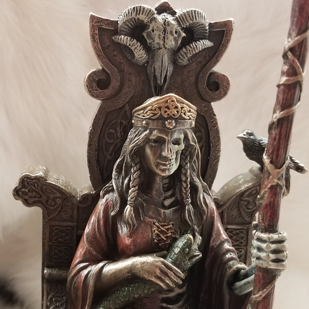 Norse Hel Queen of the Realm of the Dead - Etsy