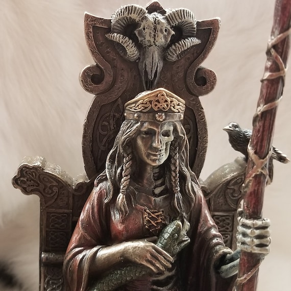 Norse Hel Queen of the Realm of the Dead - Etsy