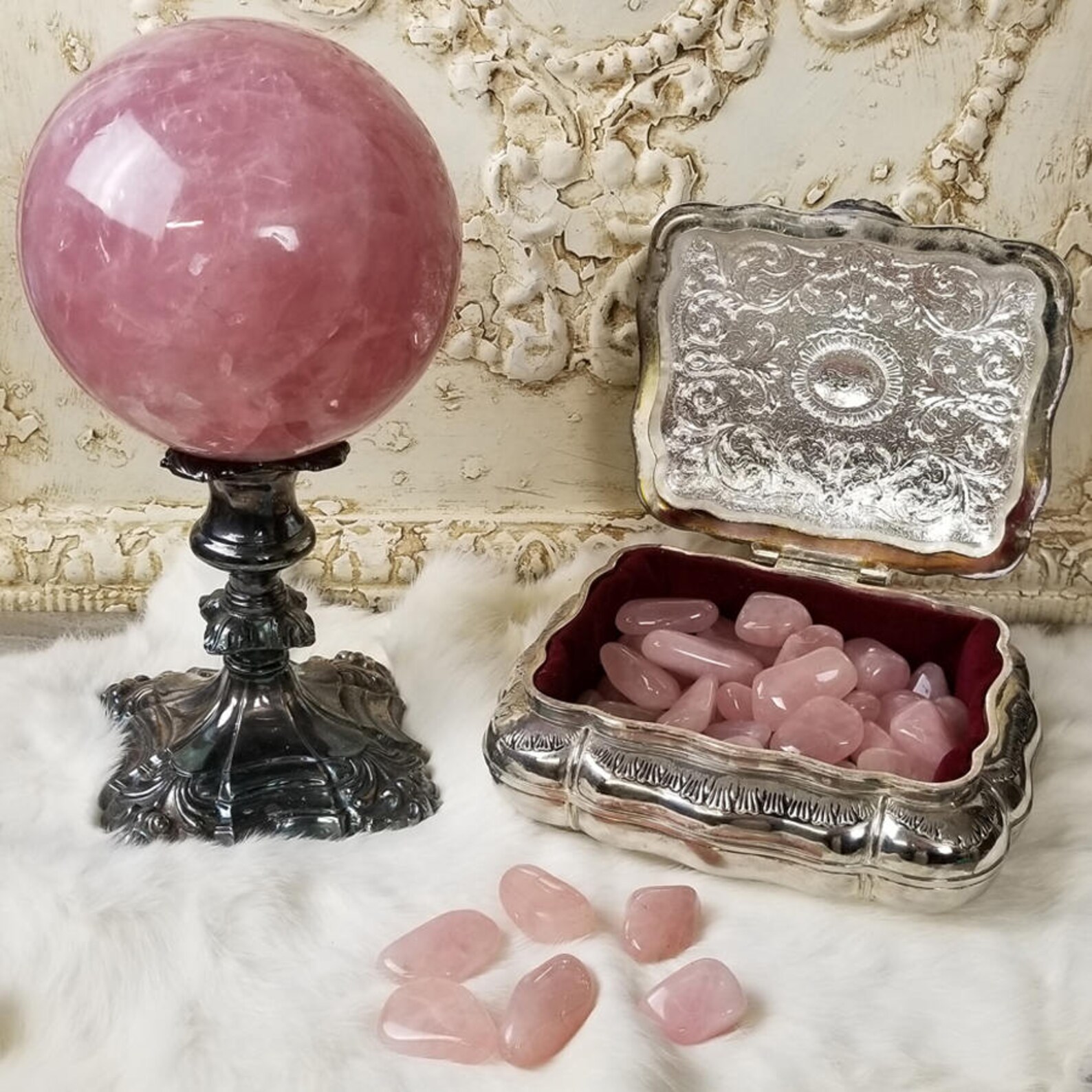 Rose Quartz Stone - Etsy