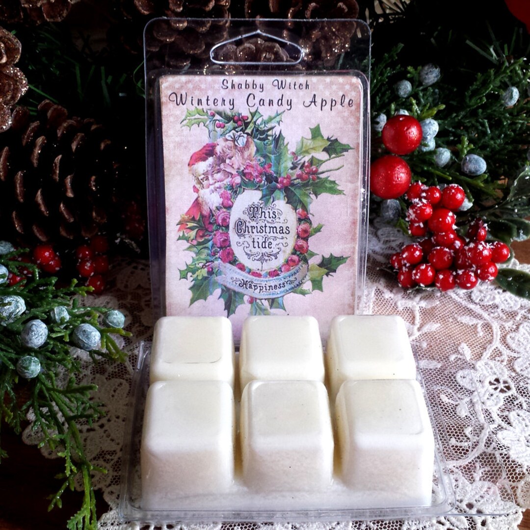 Wintery Candy Apple Soy Wax Melts, Winter Melts, Christmas Melts, Yule ...