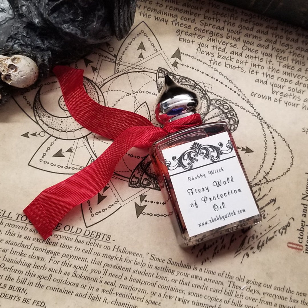 Fiery Wall of Protection Oil - Etsy