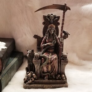 Norse Hel Queen of the Realm of the Dead - Etsy