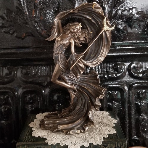 Nyx Greek Goddess Moon Goddess Greek Gods Greek Pantheon - Etsy