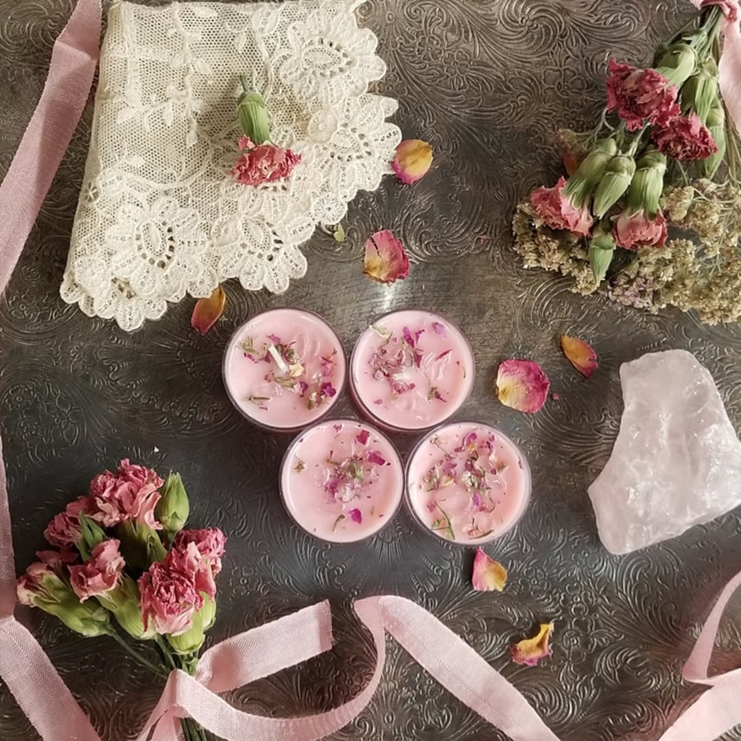 4 Goddess Aphrodite Tea Lights, Goddess Aphrodite Tealights, Spell ...